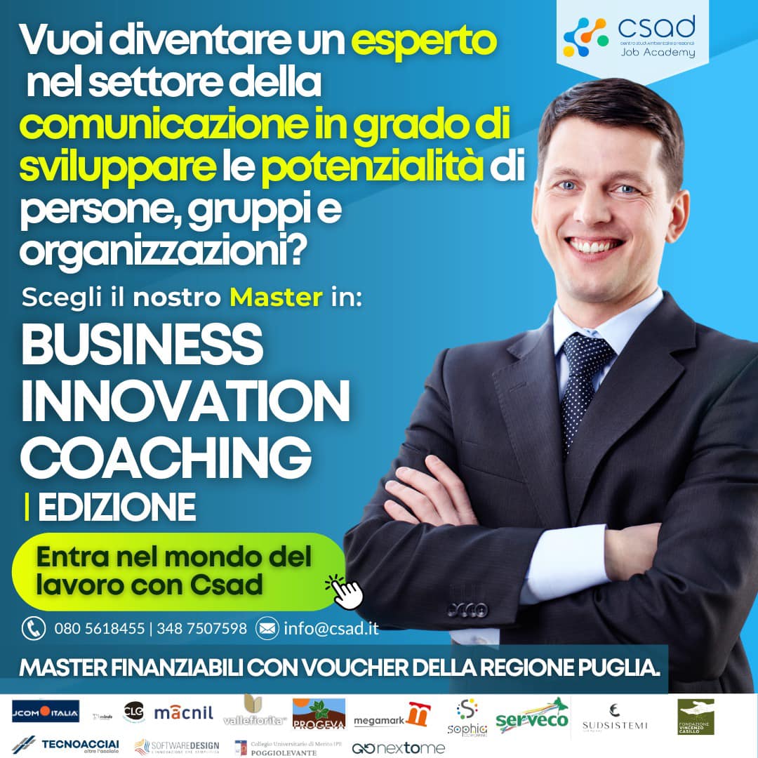 𝗕𝗨𝗦𝗜𝗡𝗘𝗦𝗦 𝗜𝗡𝗡𝗢𝗩𝗔𝗧𝗜𝗢𝗡 𝗖𝗢𝗔𝗖𝗛𝗜𝗡𝗚 - CSAD