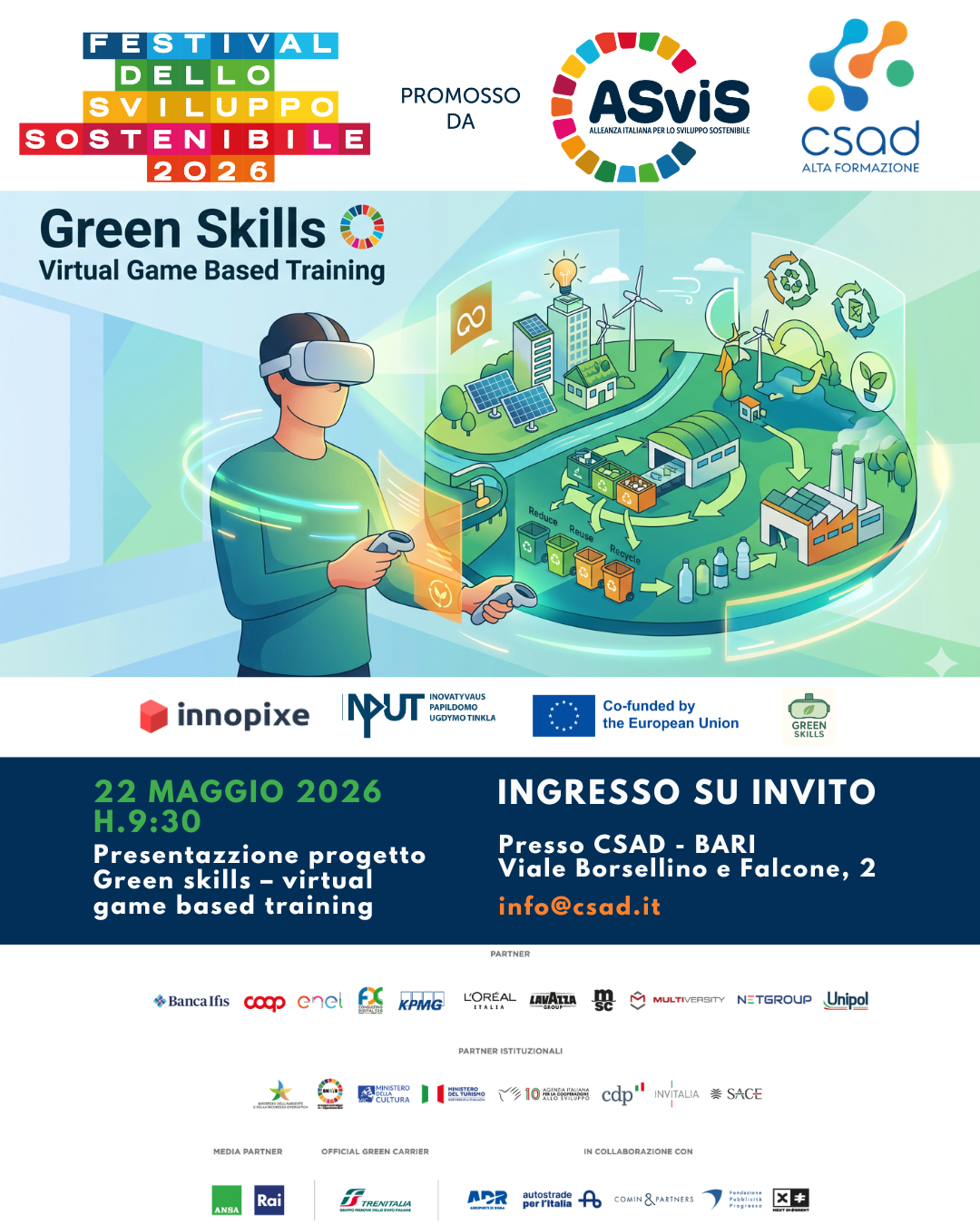 22 Maggio 2026 - Presentazione del progetto: "Green Skills - Virtual ...
